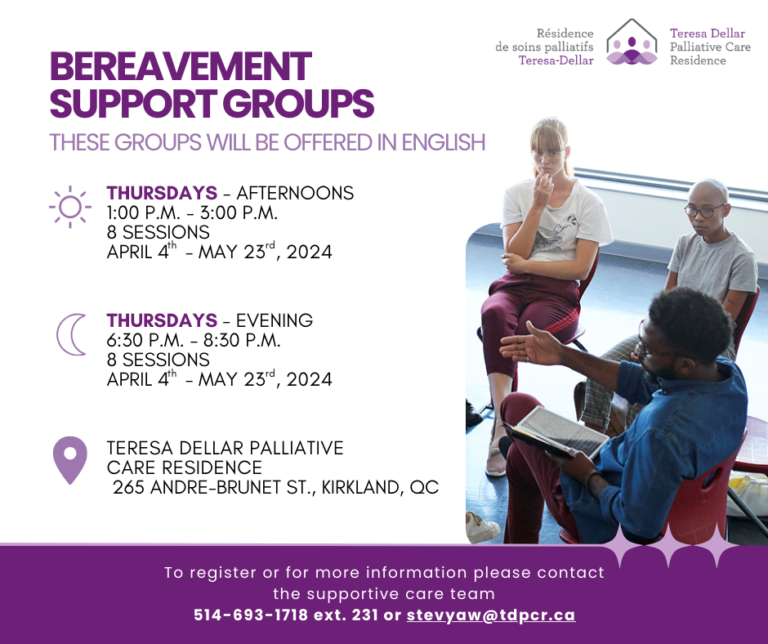 Bereavement Support | We care for families too